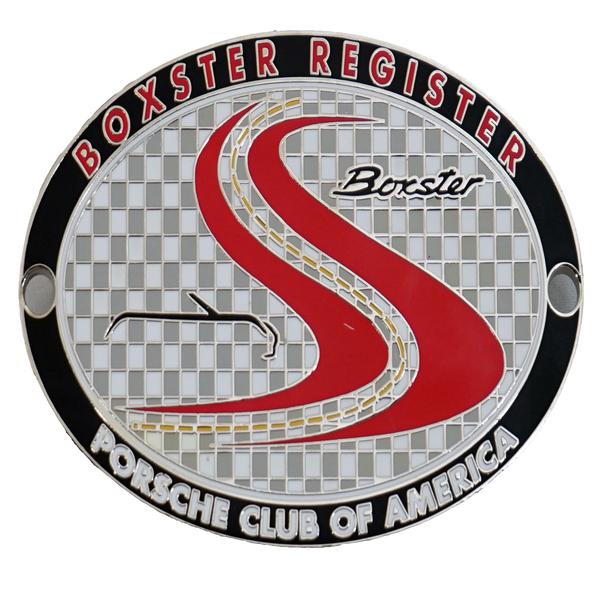Boxster Register Grill Badge | PCA Boxster Register